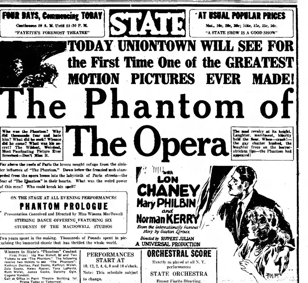Silent classics ‘Gold Rush,’ ‘Phantom of the Opera’ to be part of ...
